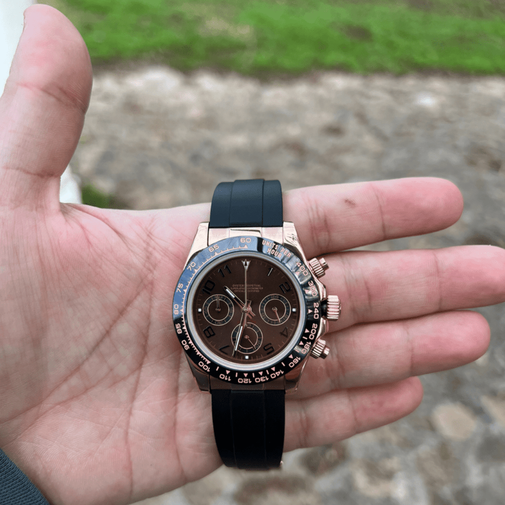 CUSTOM SEITONA CHRONOGRAPH MOD MOCHA ROSE EDITION
