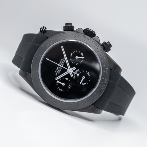 CUSTOM SEITONA CHRONOGRAPH MOD SHADOW JAGUAR EDITION