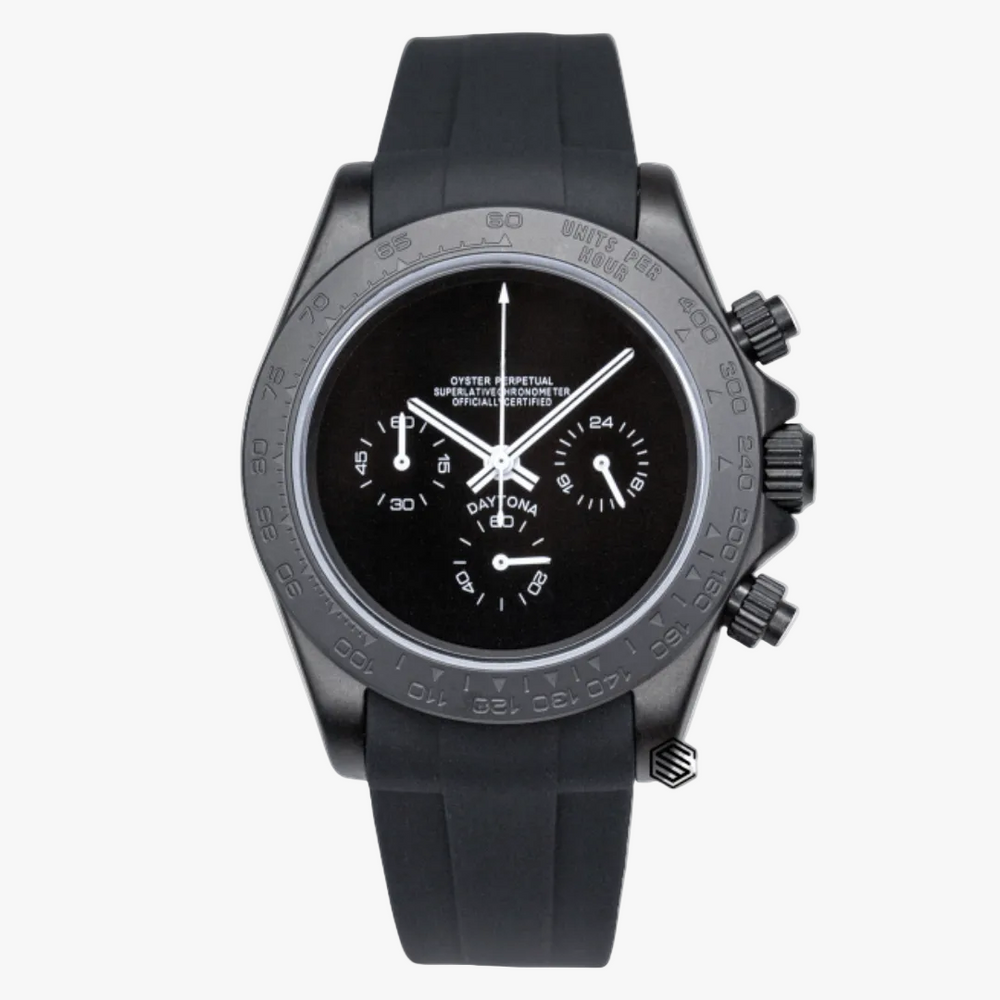 CUSTOM SEITONA CHRONOGRAPH MOD SHADOW JAGUAR EDITION